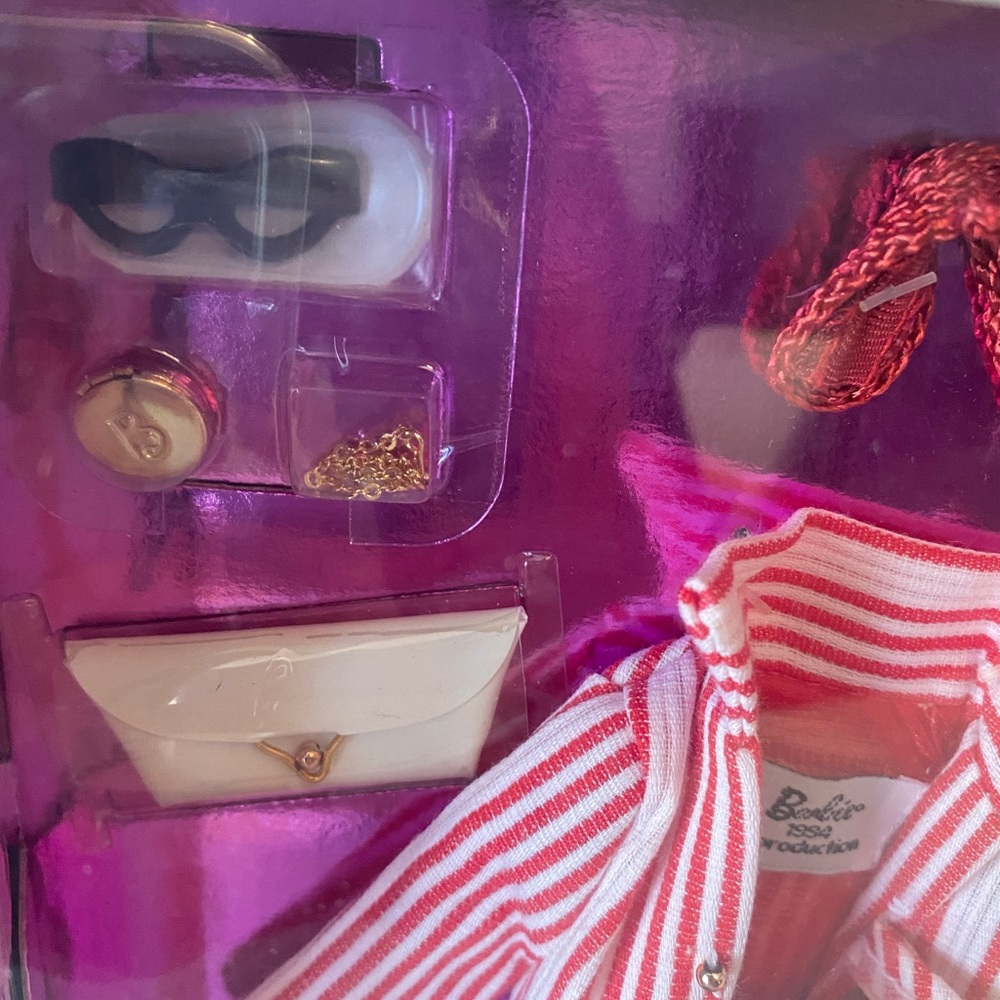 Mattel Vintage 35 Th Anniversary Barbie Gift Set W Ro… - Gem